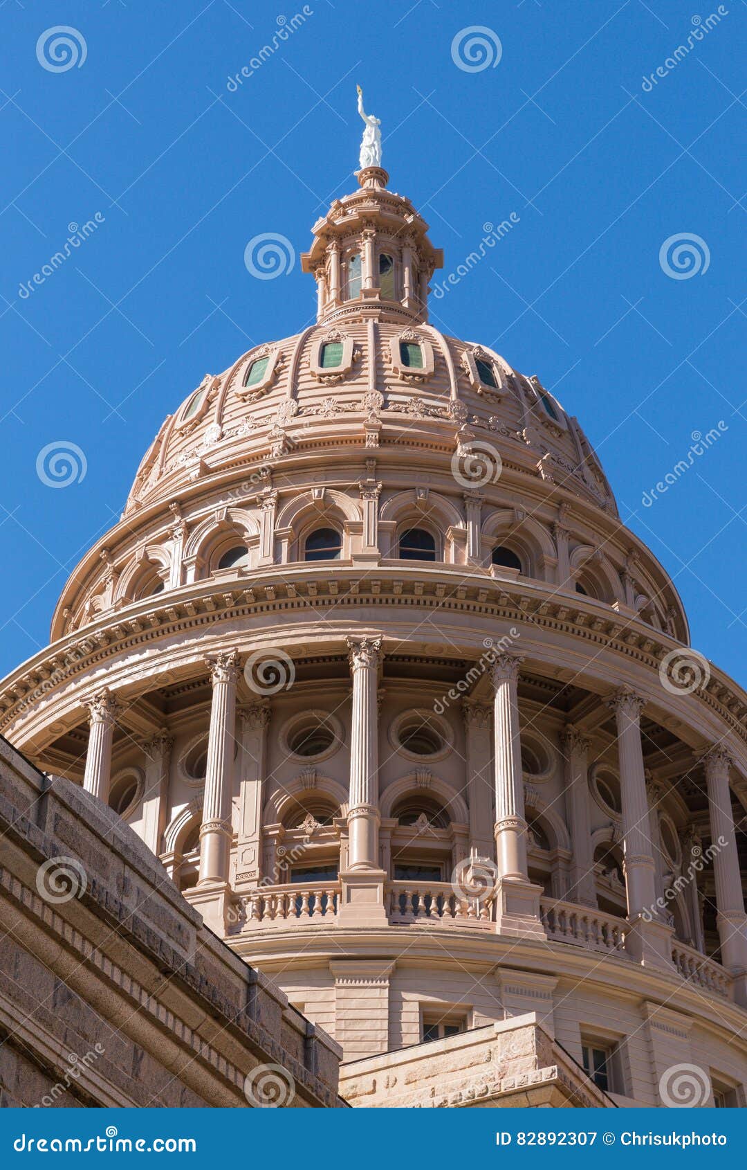 The Capitol Building in Austin Texas Stock Image - Image of house, flag ...