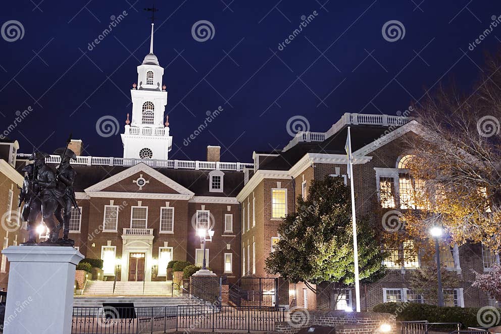 Capitol Building in Dover, Delaware. Stock Photo - Image of government ...