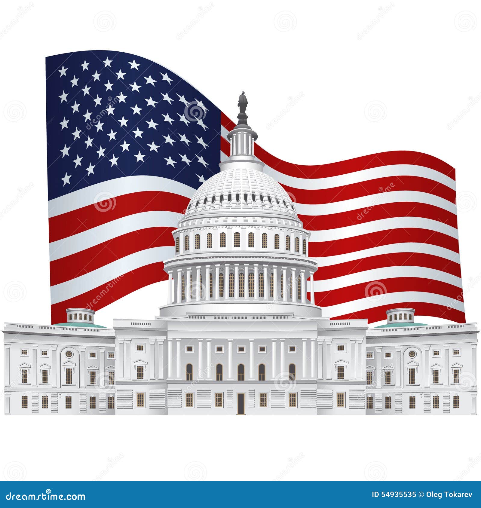 Capitol building stock illustration. Illustration of capital - 54935535