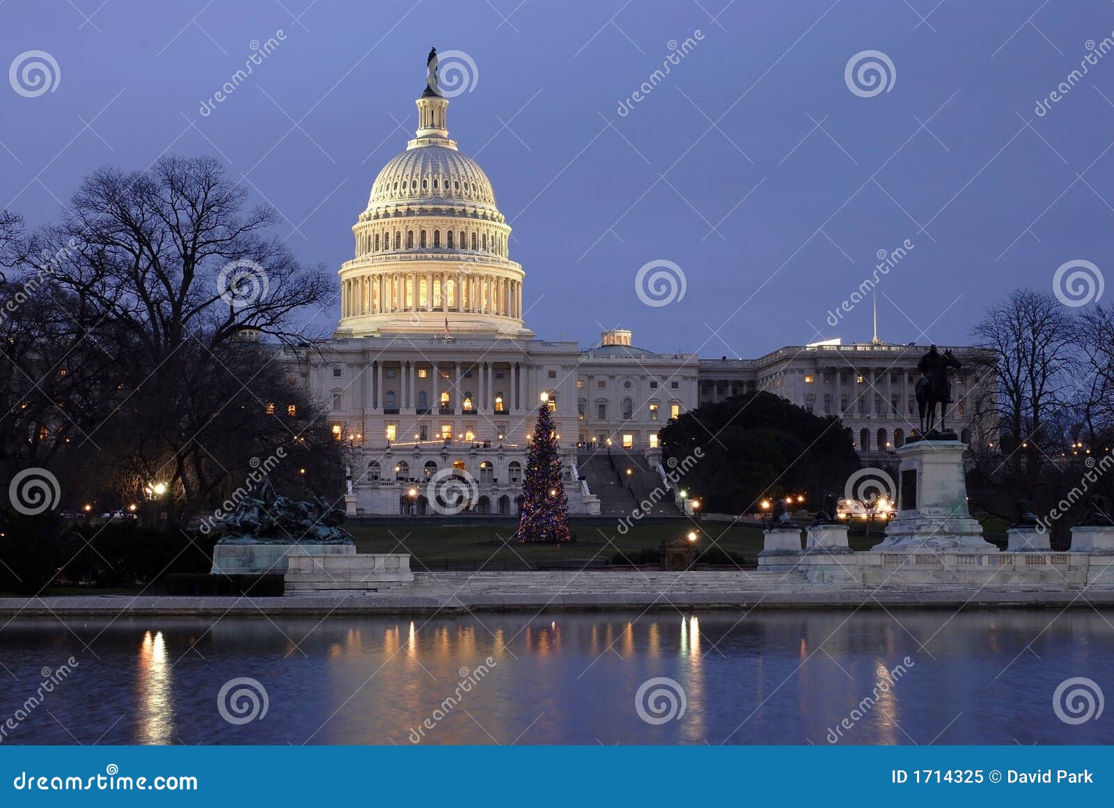 Capitol Building Monument stock image. Image of night - 1714325