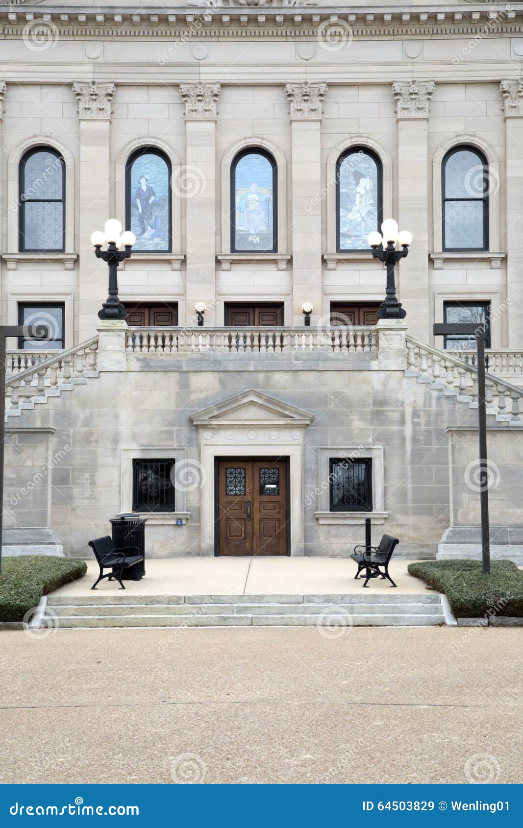 Capitol Building State of Mississippi Stock Image - Image of building ...