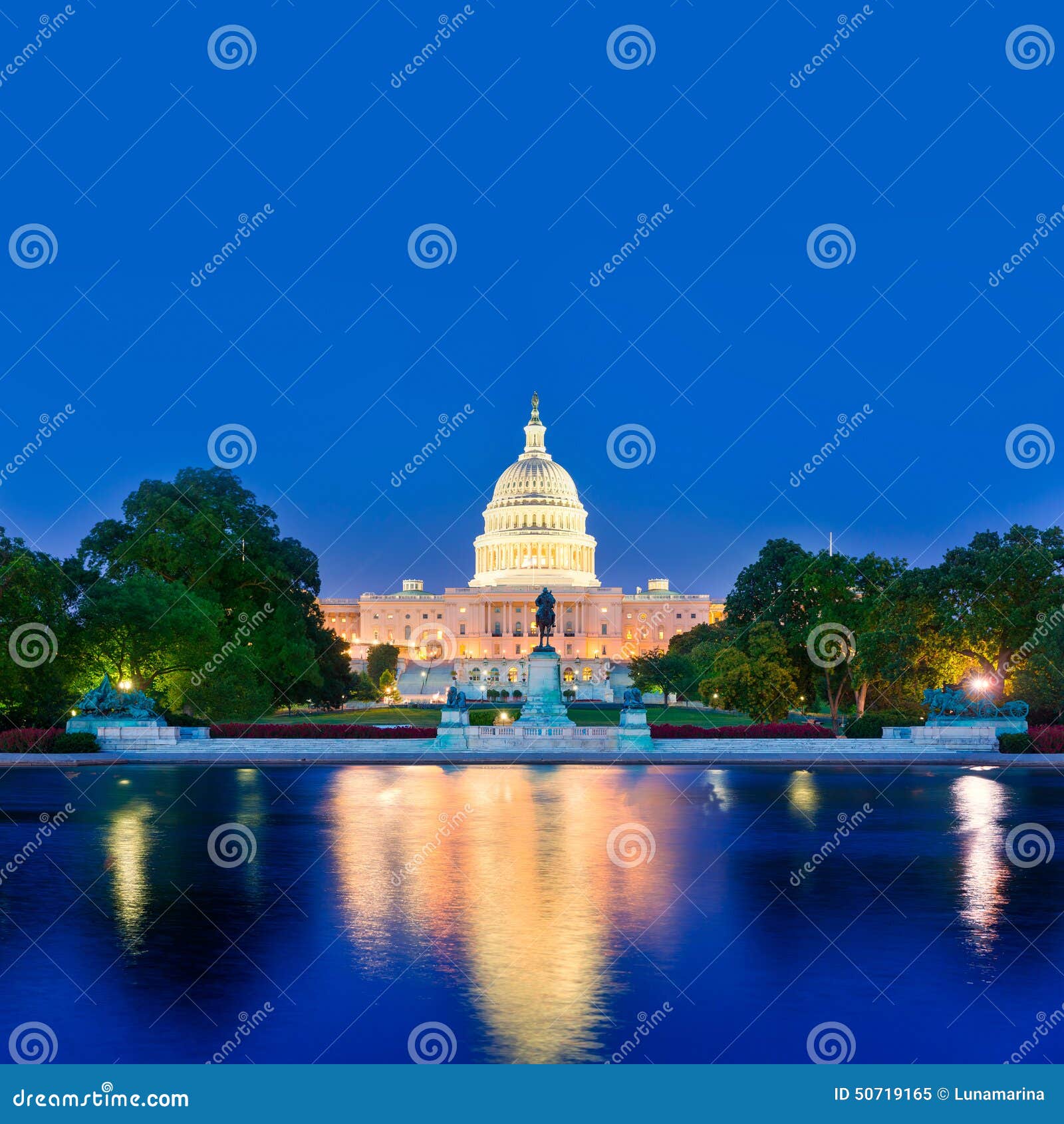 Capitol Building Sunset Washington DC Congress Stock Image - Image of ...