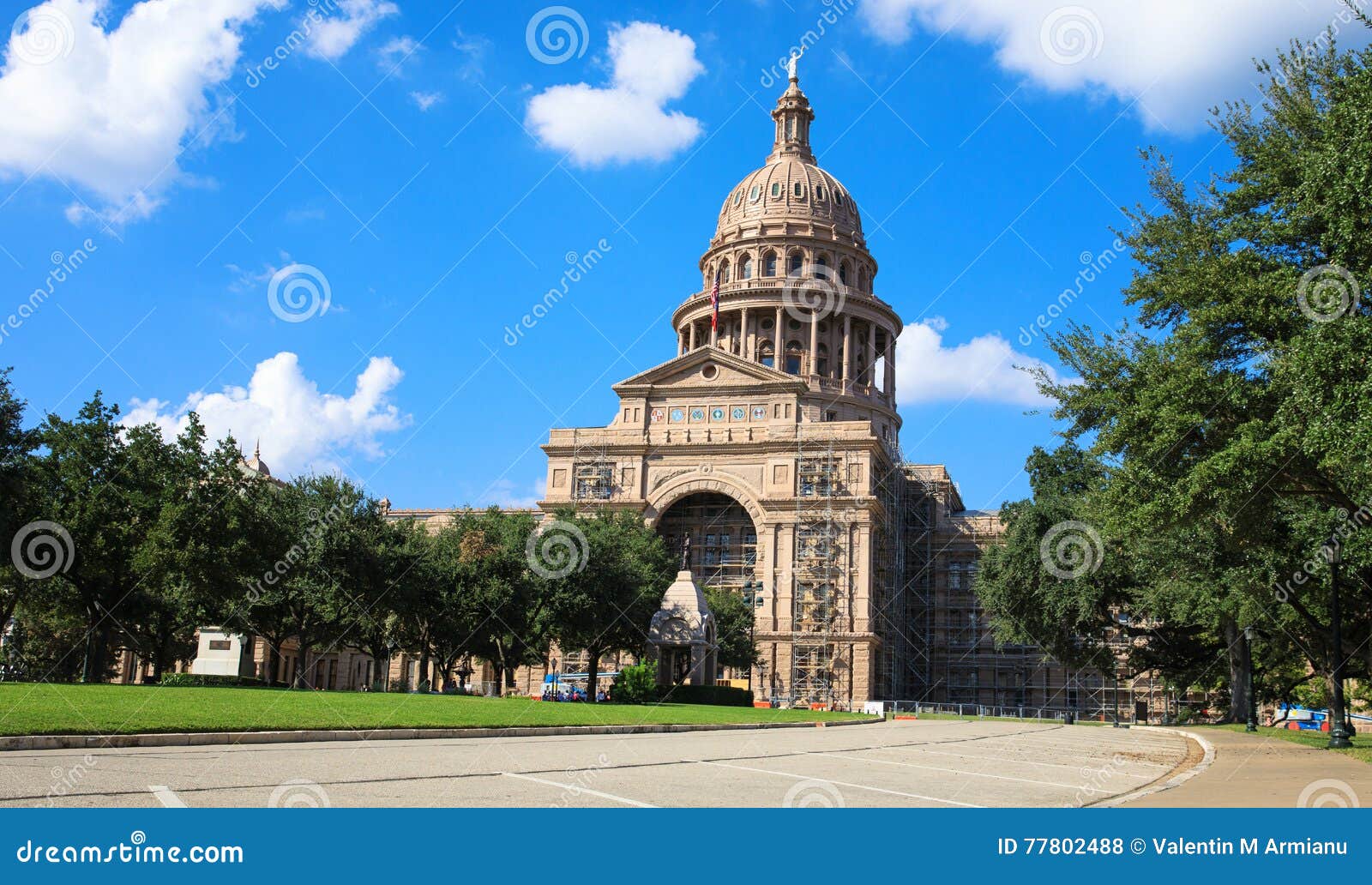Capitol Del Estado De Tejas, Austin Foto de archivo - Imagen de capital ...