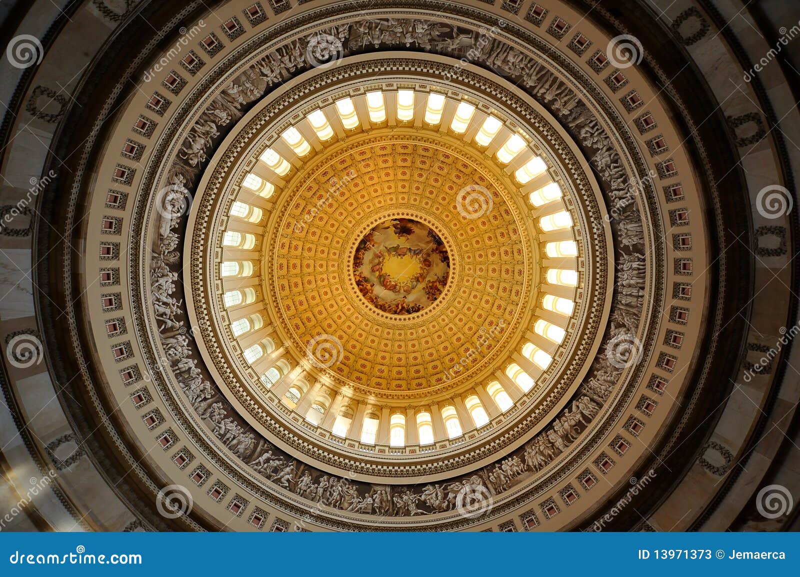 Capitol Des USA Rotunda, Washington, C.C Image stock - Image du ...