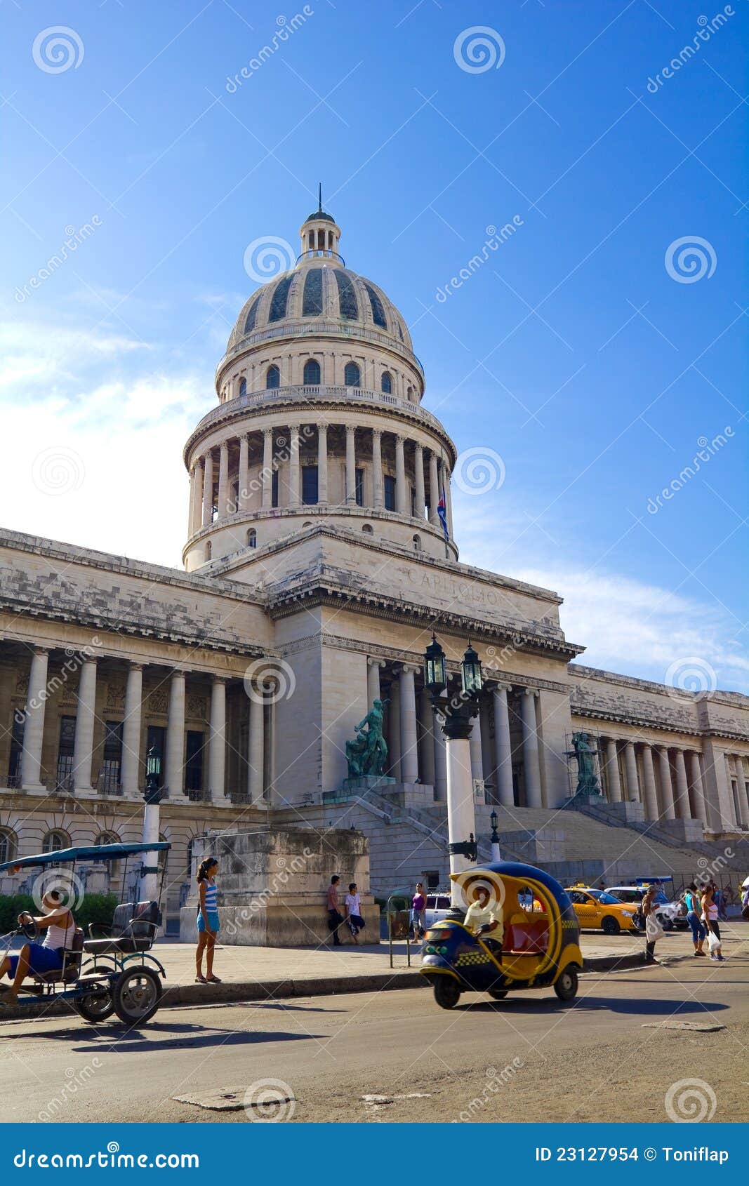 The Capitol of Havana, Cuba. Editorial Stock Image - Image of habana ...