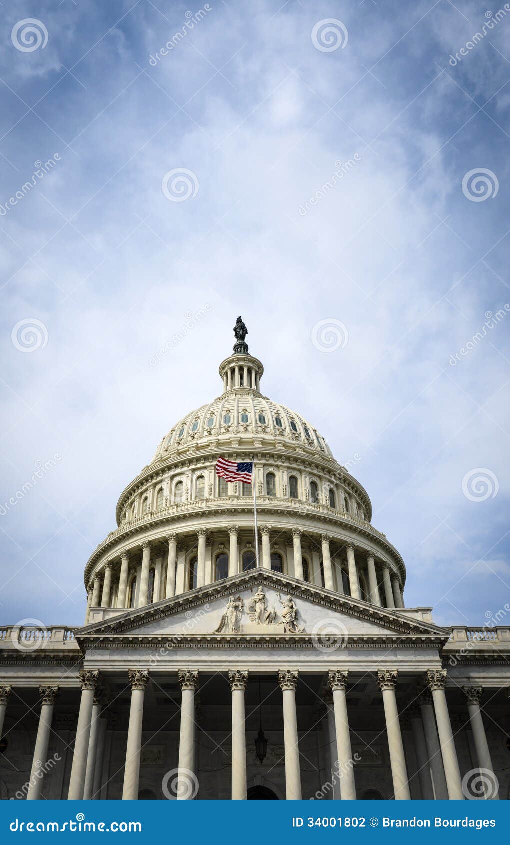 Capitol Hill Building stock photo. Image of united, american - 34001802