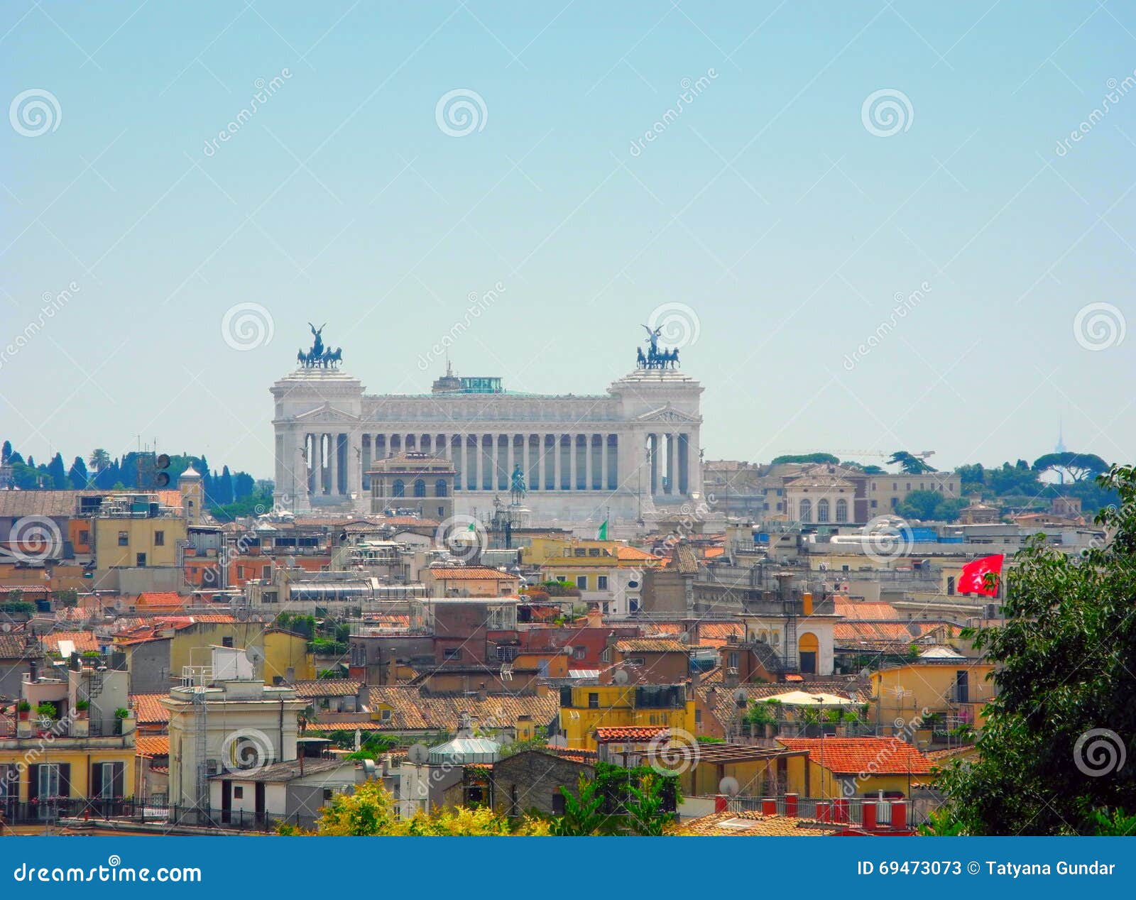 Capitol hill in Rome. stock image. Image of rome, architecture - 69473073
