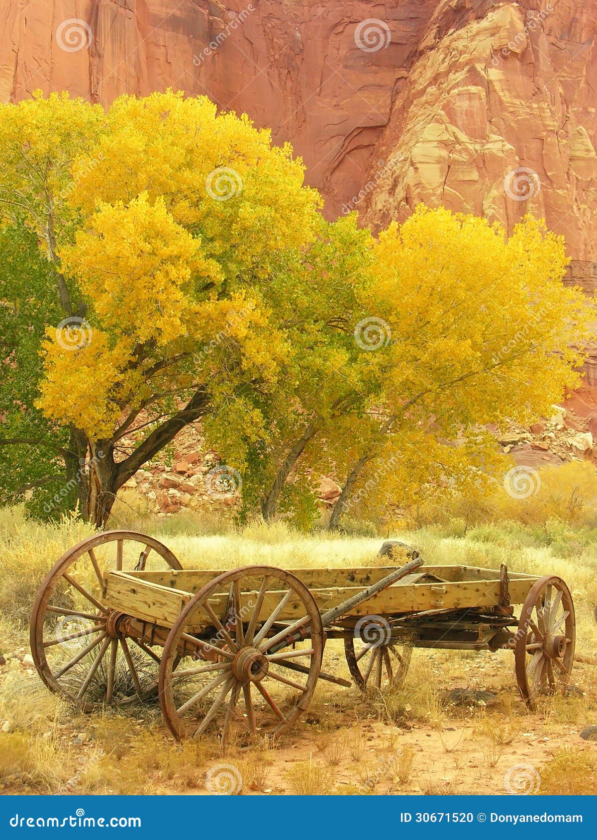 Capitol Reef National Park in a Fall, Utah Stock Photo - Image of ...