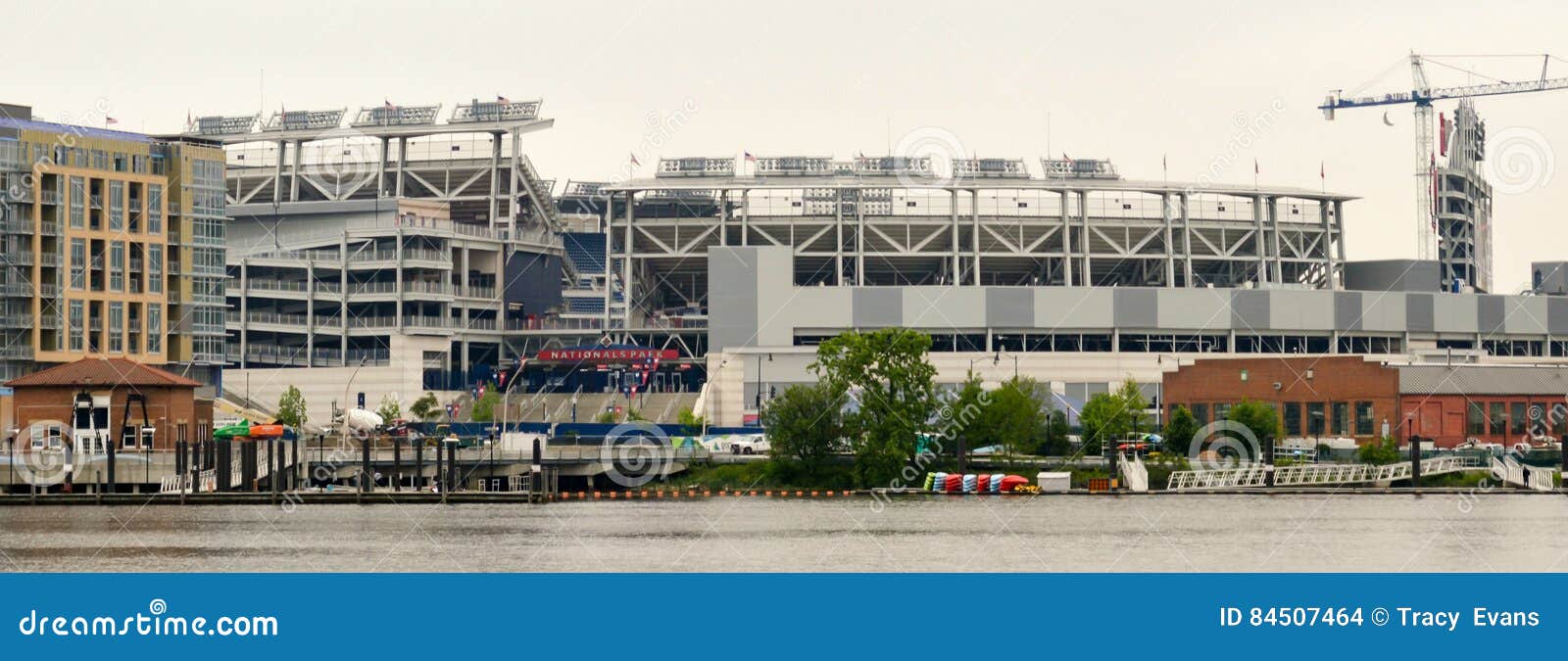Capitol Riverfront Nationals Park Washington DC Editorial Stock Image ...