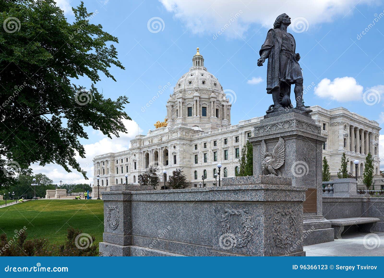 Capitol in Saint - Paul Historic Building Stock Image - Image of ...