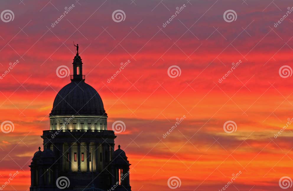 Capitol Sunset stock photo. Image of house, england, builing - 1102626