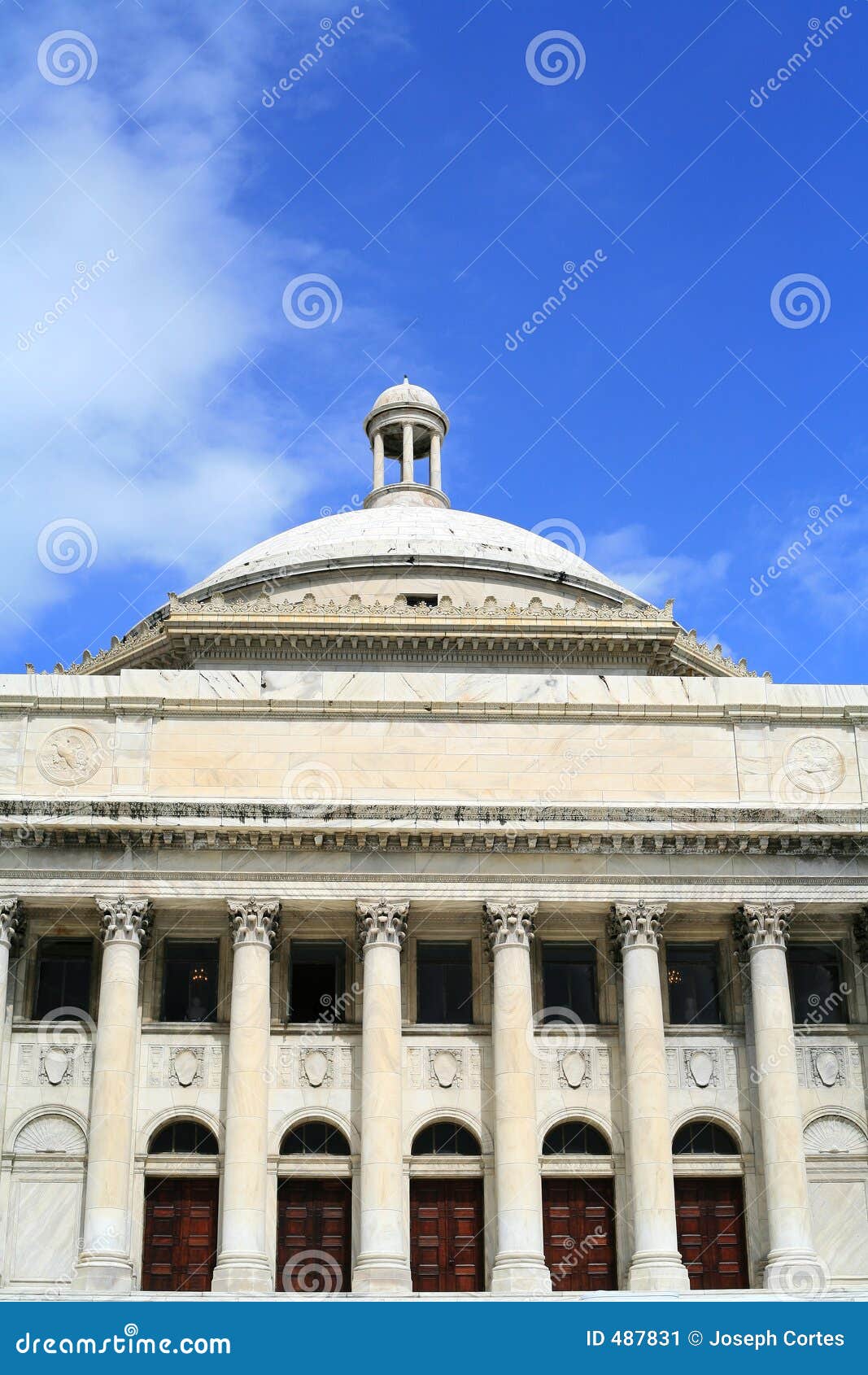 Capitolio de Puerto Rico imagen de archivo. Imagen de edificio - 487831