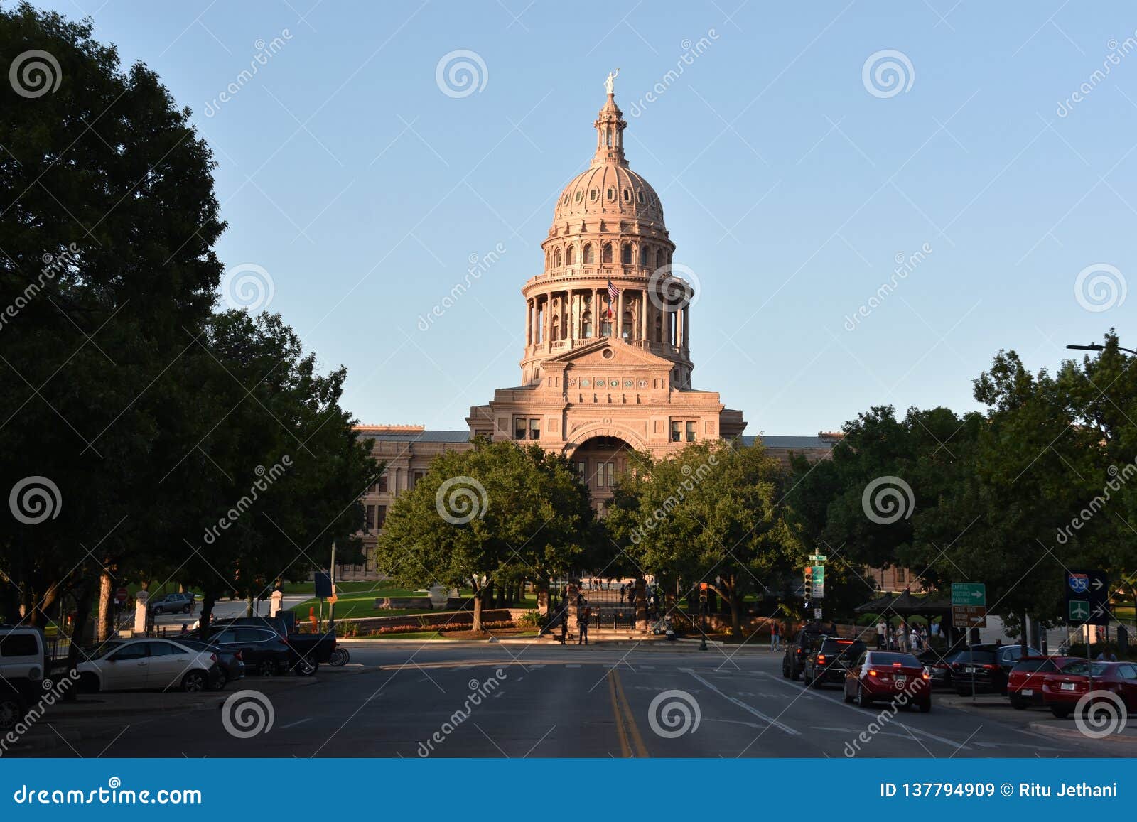 Capitolio Del Estado De Tejas En Austin Imagen de archivo editorial ...