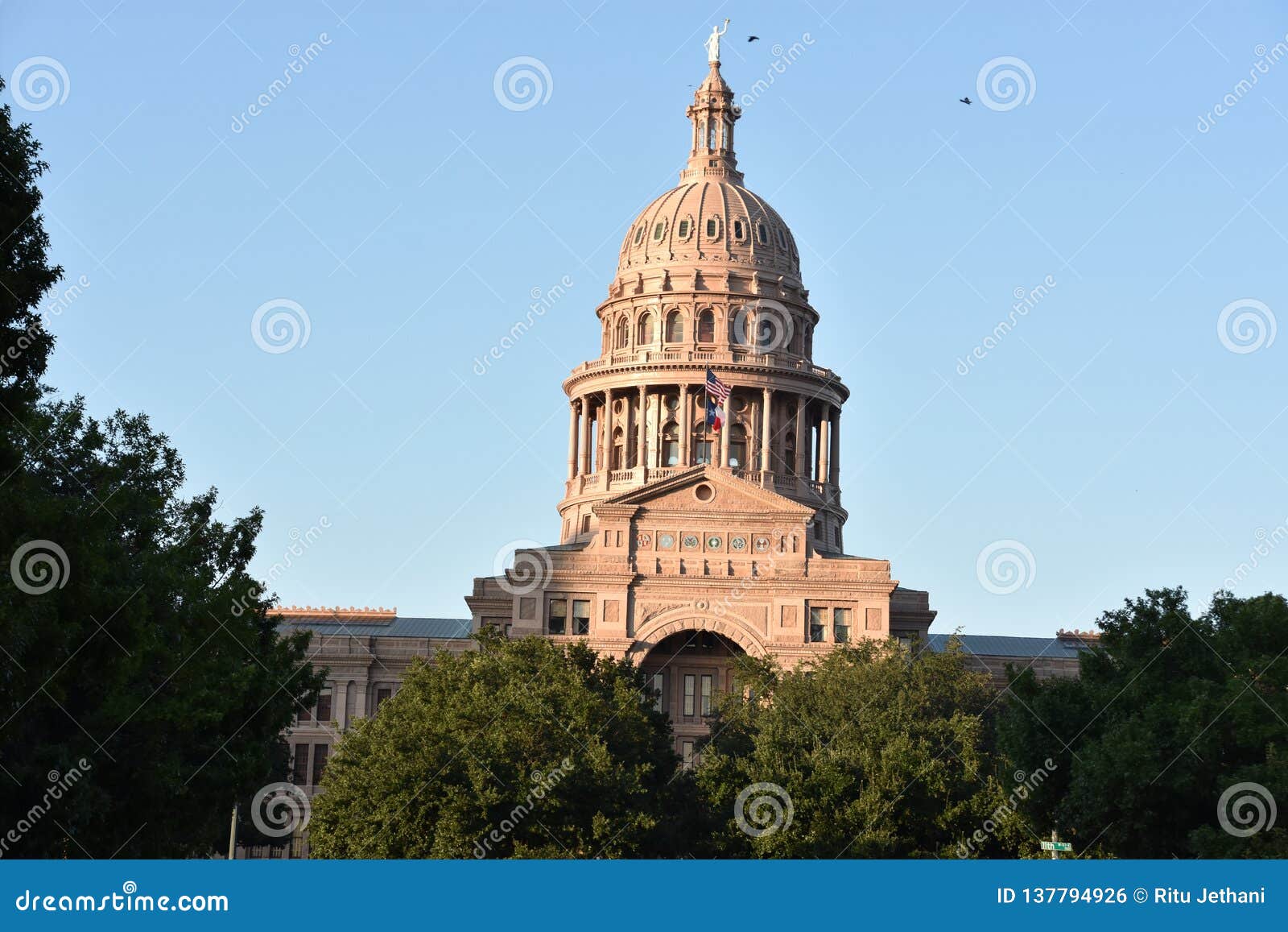 Capitolio Del Estado De Tejas En Austin Foto de archivo - Imagen de ...
