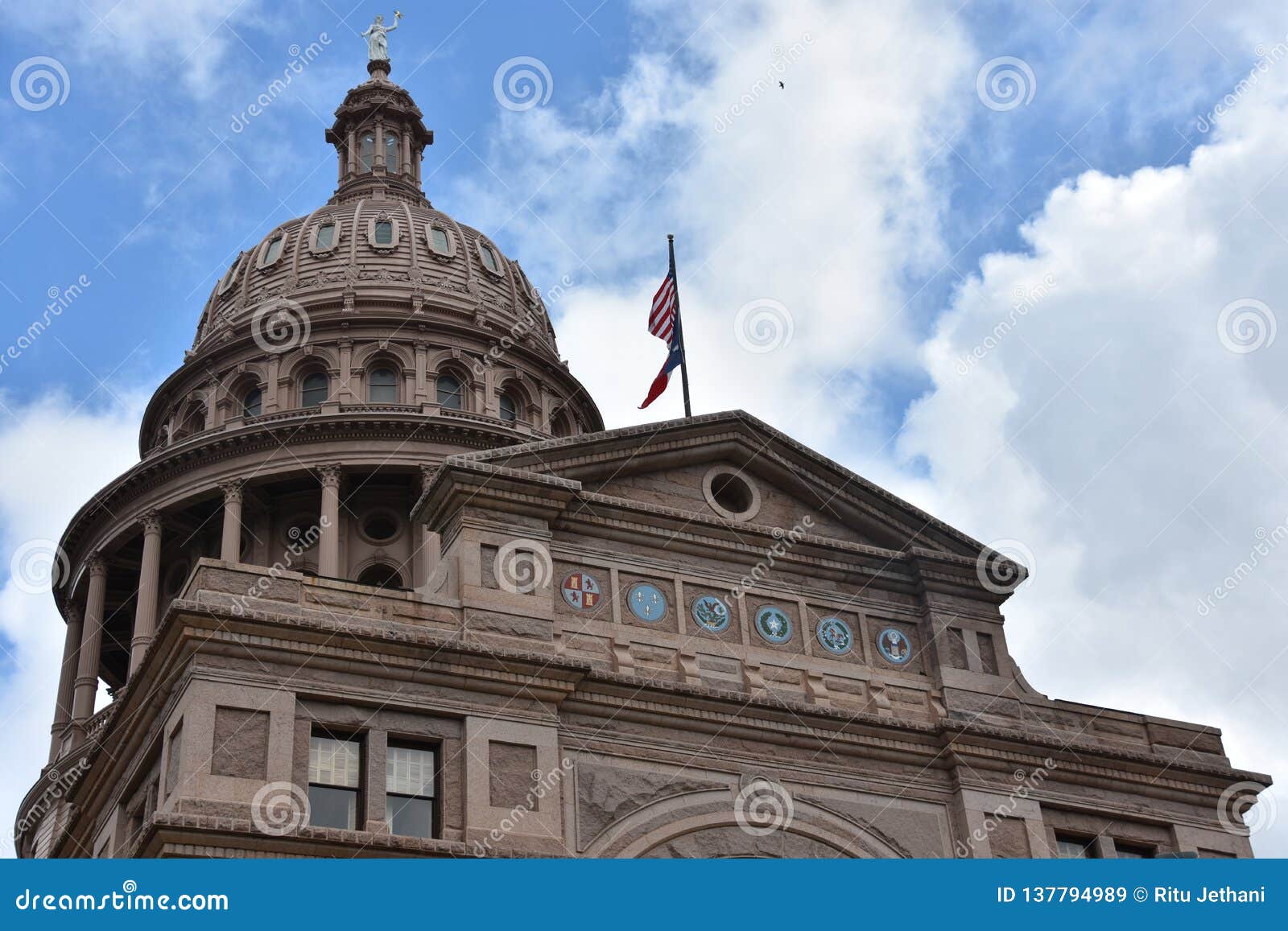 Capitolio Del Estado De Tejas En Austin Imagen de archivo - Imagen de ...