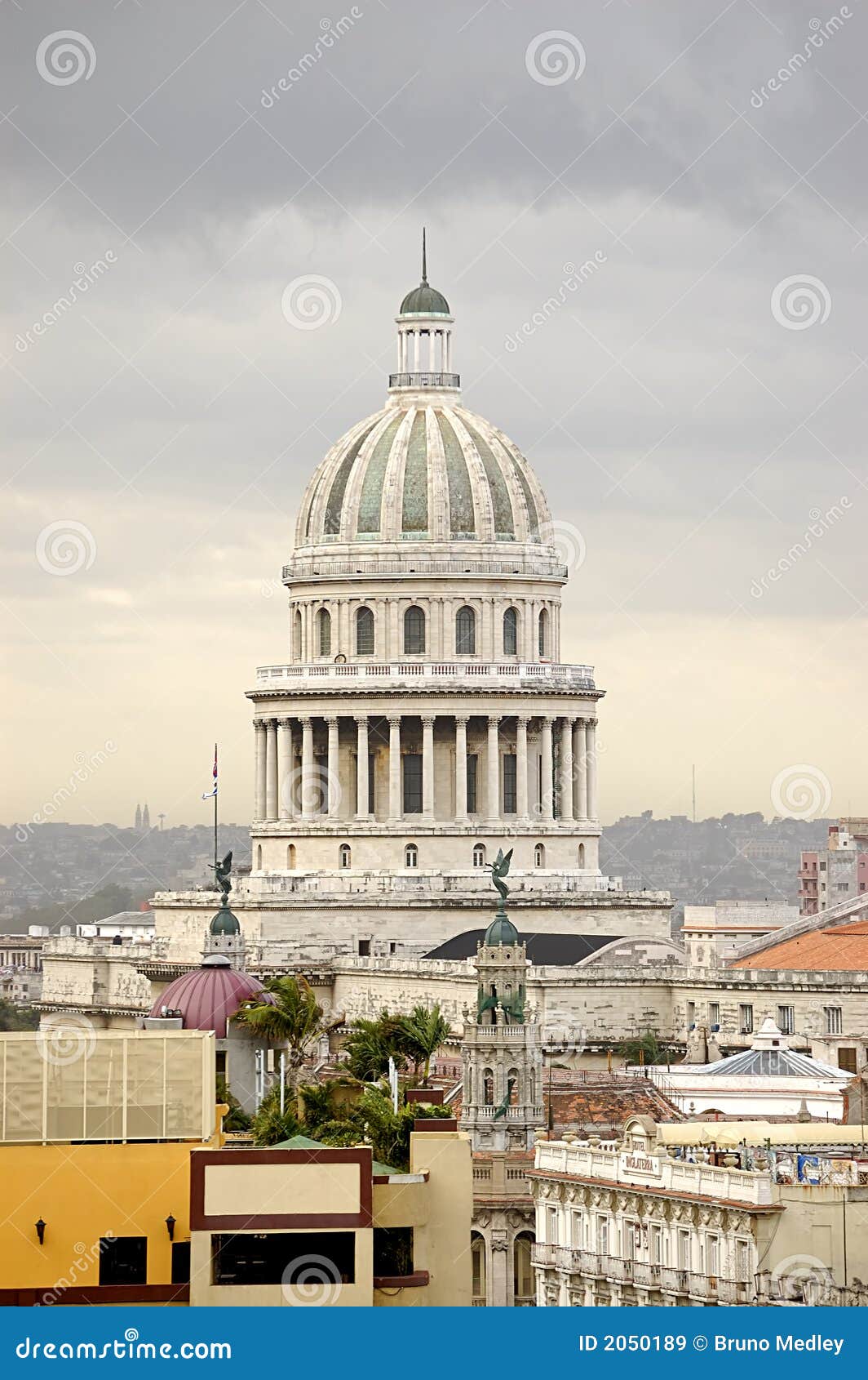 Capitolio at Havana Cuba stock image. Image of fidel, monument - 2050189
