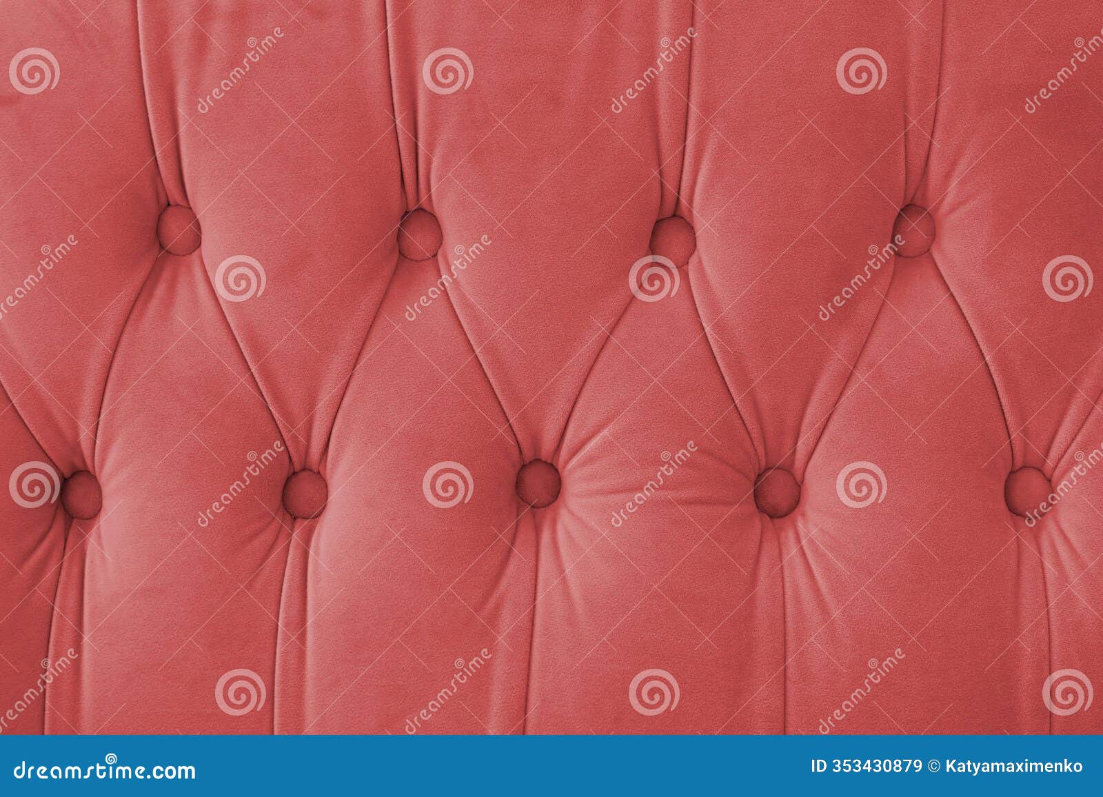Capitone, Chesterfield Style Suede Fabric Texture, Pink Diamond ...