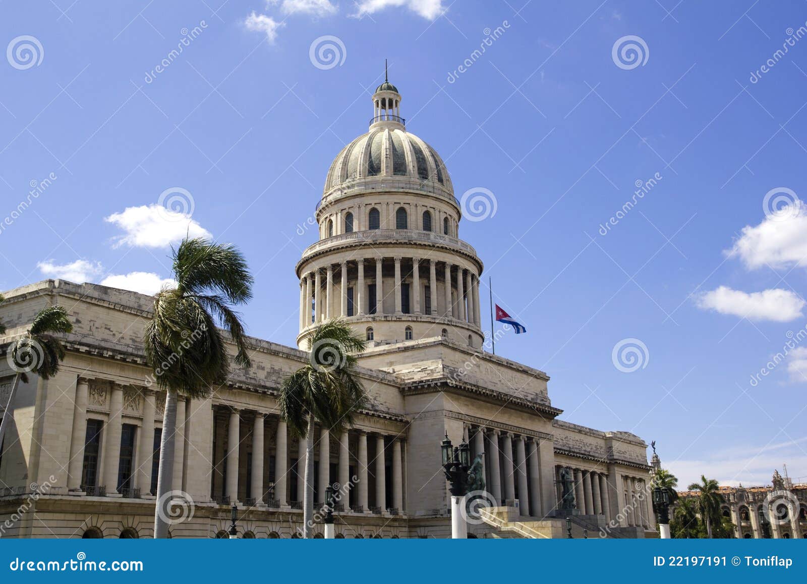 Capitool, Havana, Cuba stock afbeelding. Image of koepel - 22197191