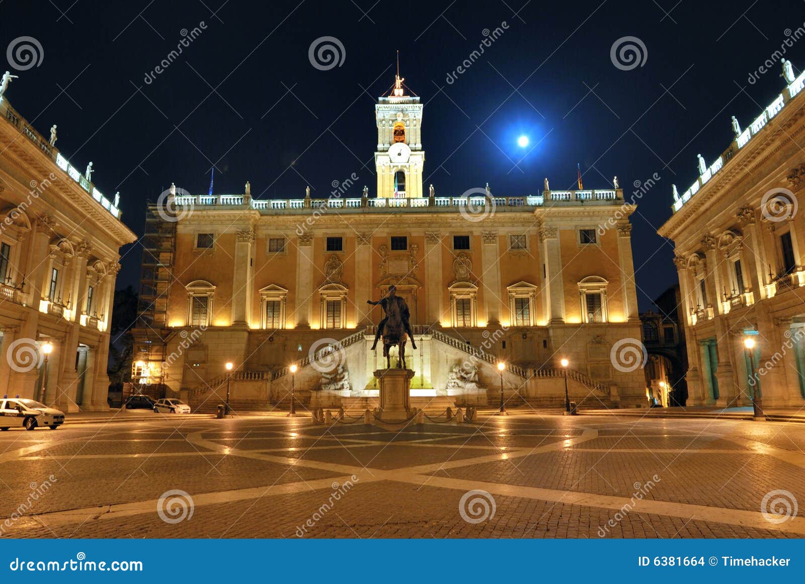 Capitool, Rome stock foto. Image of historisch, beroemd - 6381664