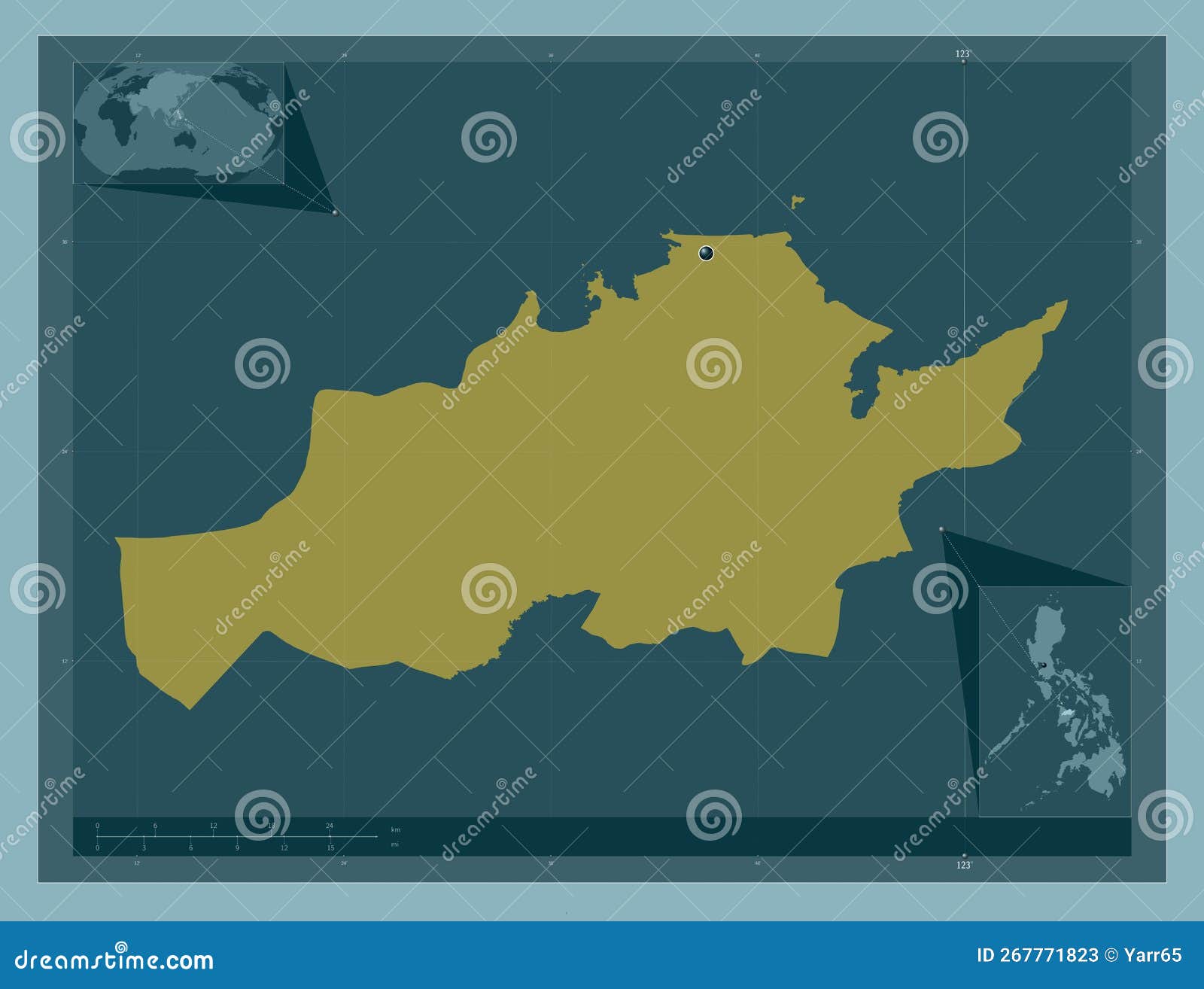 Capiz, Philippines. Solid. Capital Stock Illustration - Illustration of ...