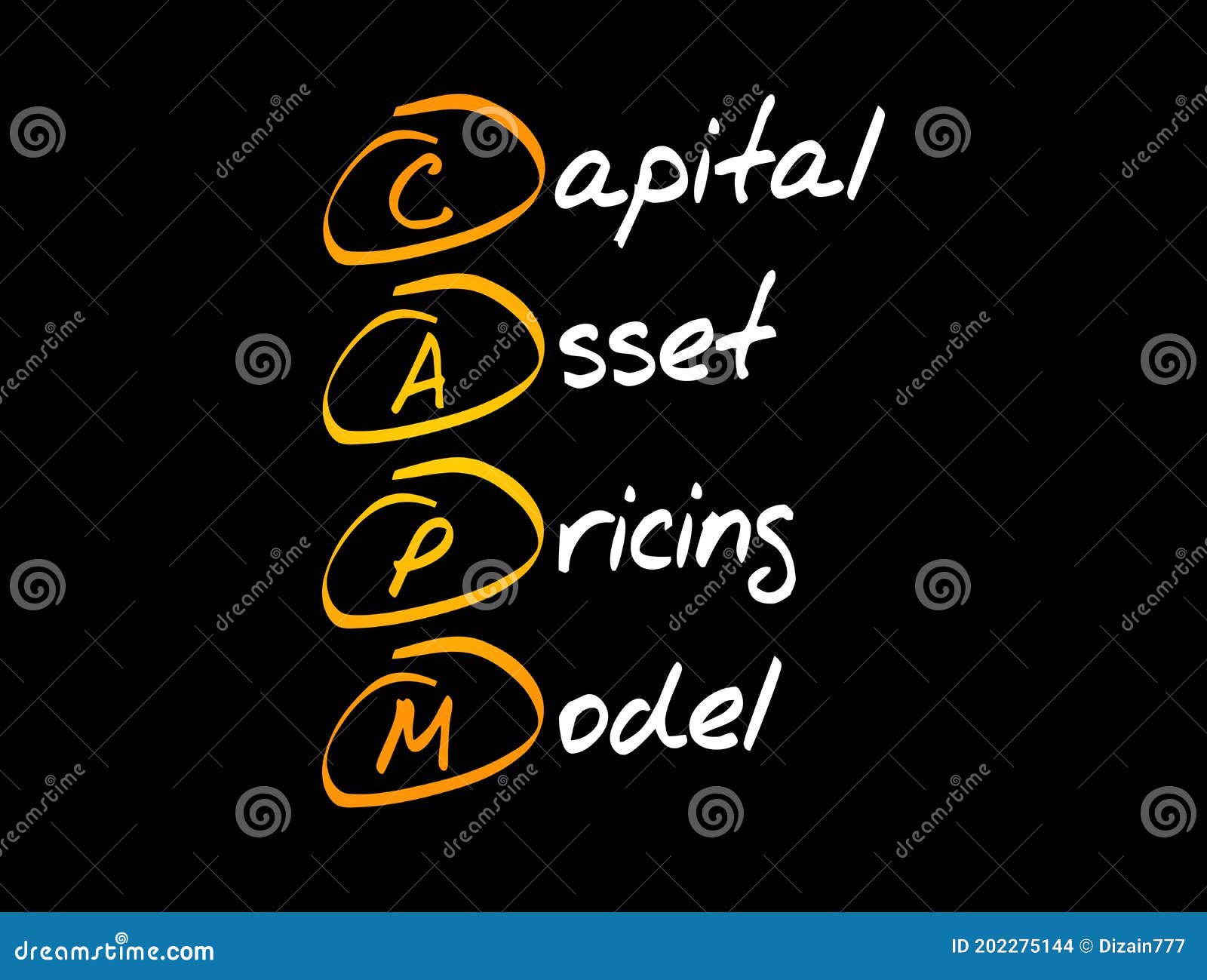 CAPM – Capital Asset Pricing Model Acronym Stock Illustration ... CAPM – Capital Asset Pricing Model Acronym Stock Illustration ...