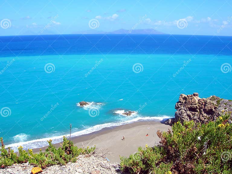 Capo calava stock image. Image of coast, sicily, italy - 2542113