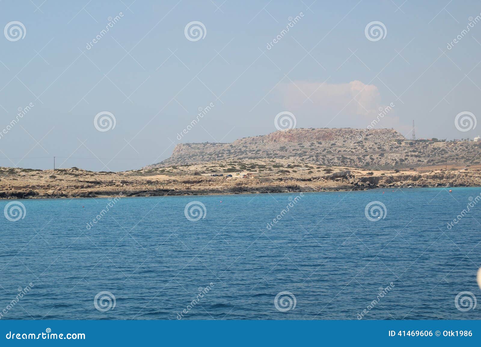 Capo Greco stock photo. Image of sight, exclave, rock - 41469606