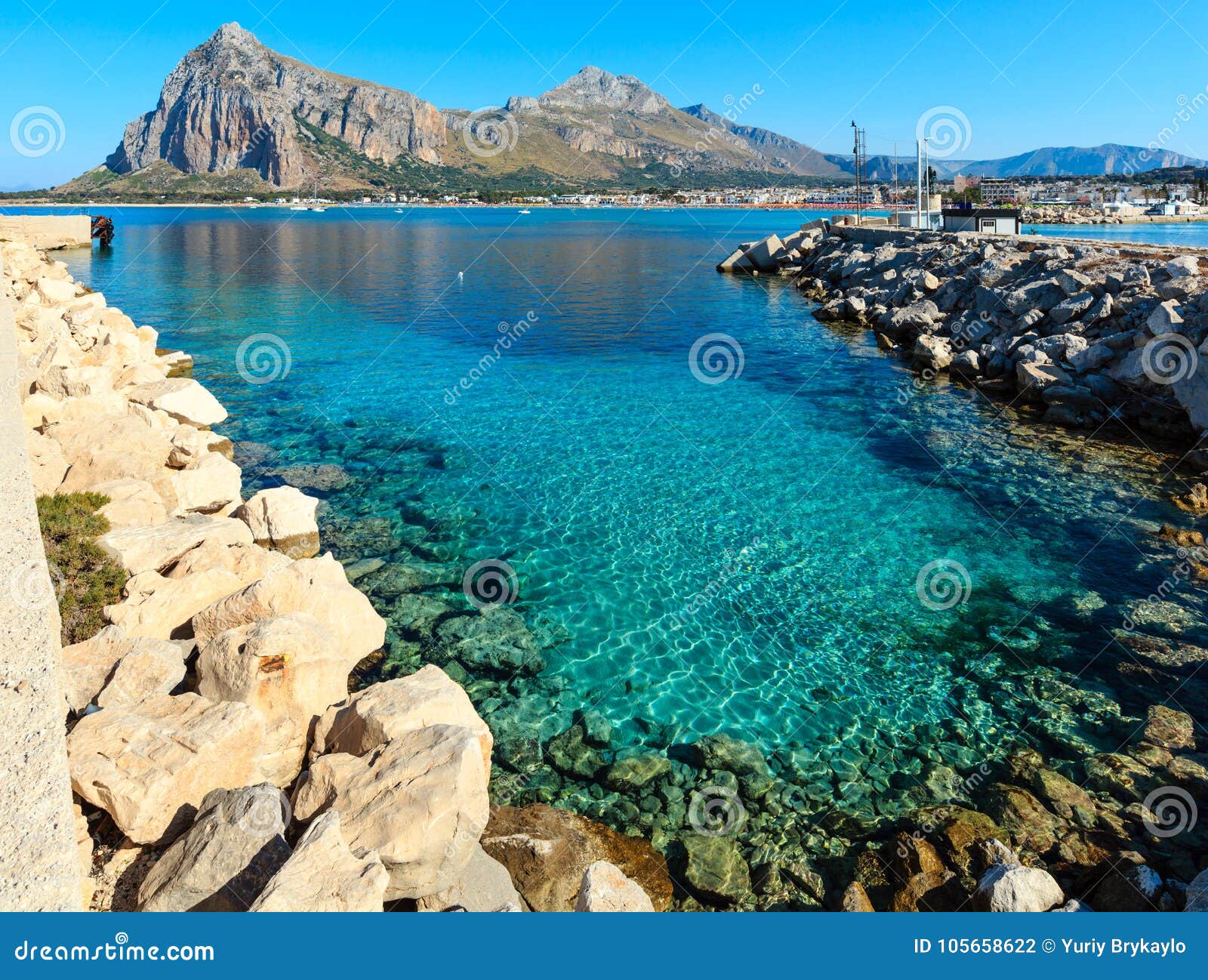 Capo Italy Lo San Sicily Vito Zdjęcie Stock - Obraz złożonej z skała ...