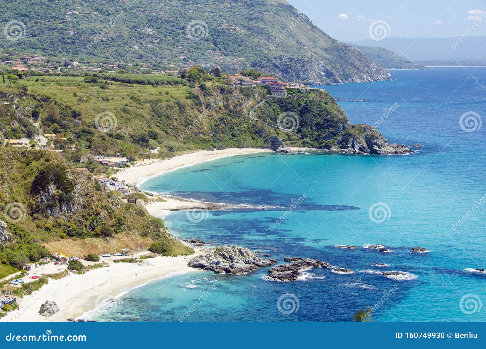 Capo Vaticano, Calabria, Italy Stock Photo - Image of beach, cape ...