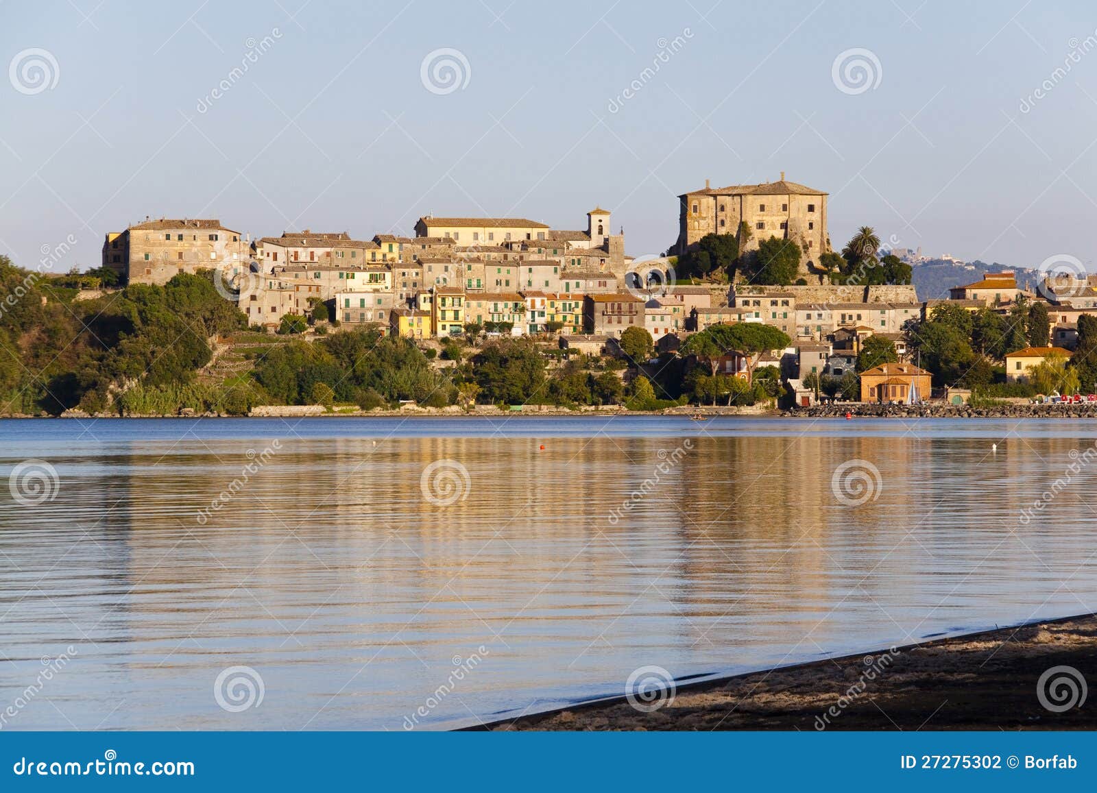 Capodimonte - Bolsena Italy Stock Photo - Image of boats, landscape ...