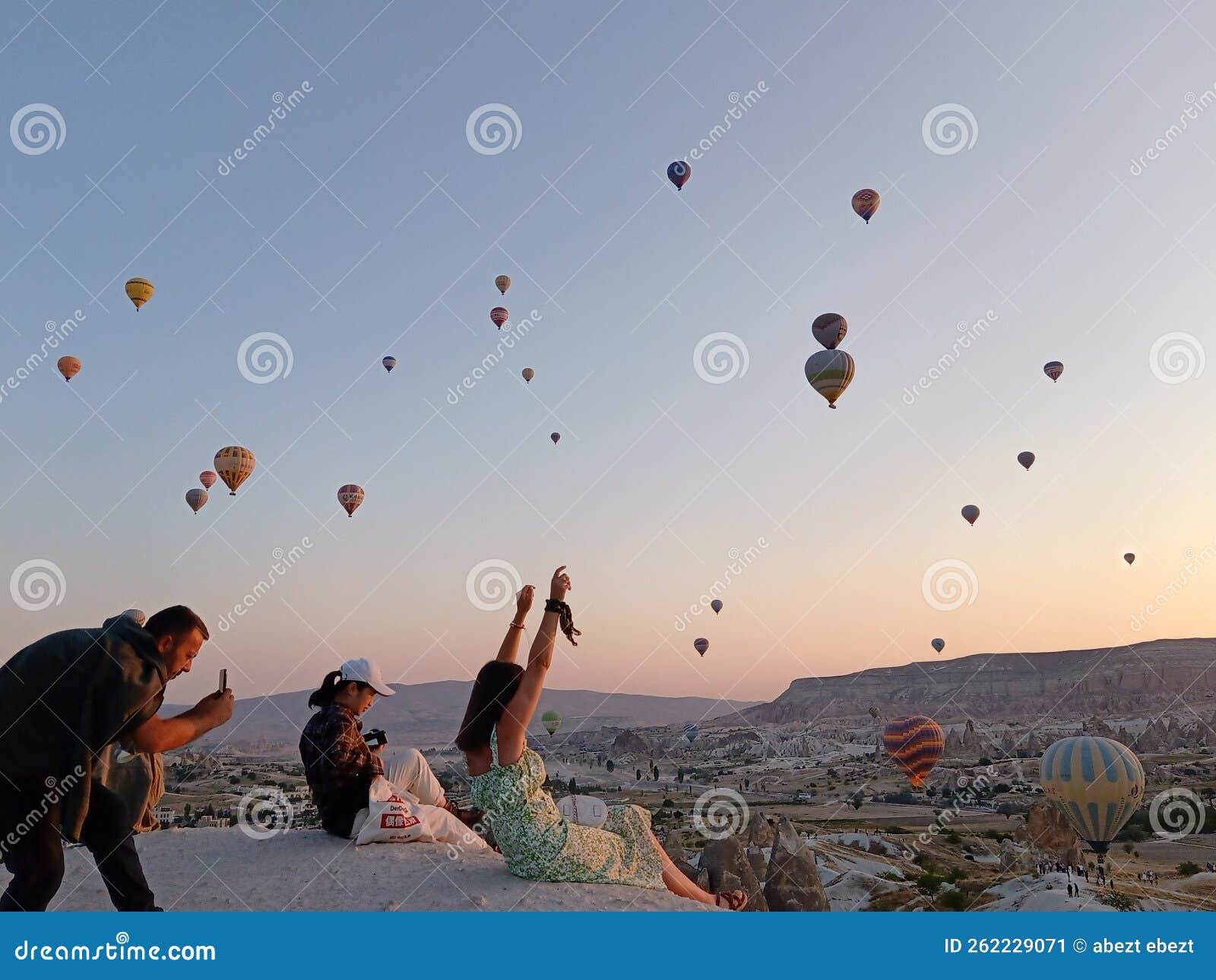 Cappadocia, Air Balloon Turkey Editorial Photo - Image of destination ...