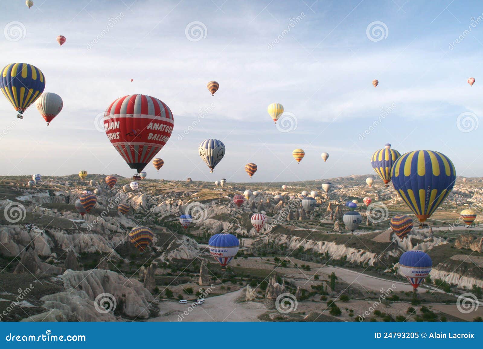 Cappadocia balloons editorial image. Image of balloons - 24793205