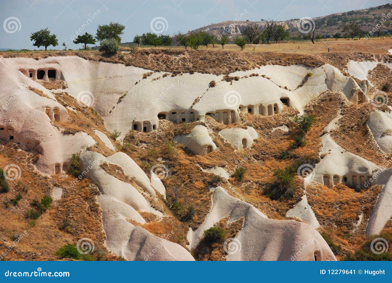 Cappadocia Cave Houses, Turkey Stock Image - Image of travel, geology ...