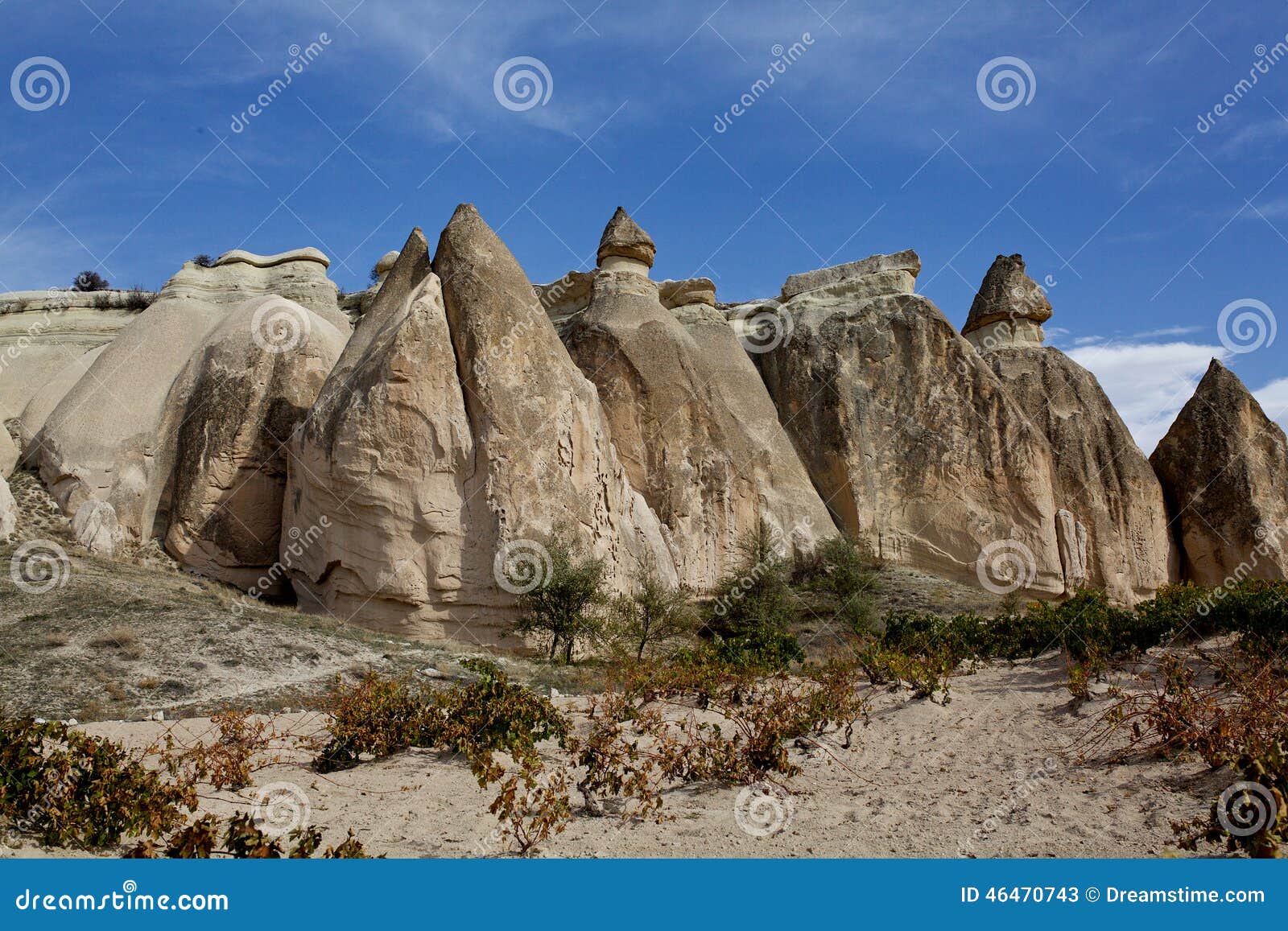 Cappadocia: Het Volgen Over Rose Valley Redactionele Stock Foto - Image ...