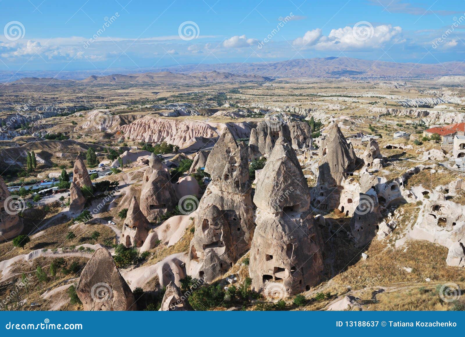 Cappadocia landscape stock image. Image of famous, scenics - 13188637