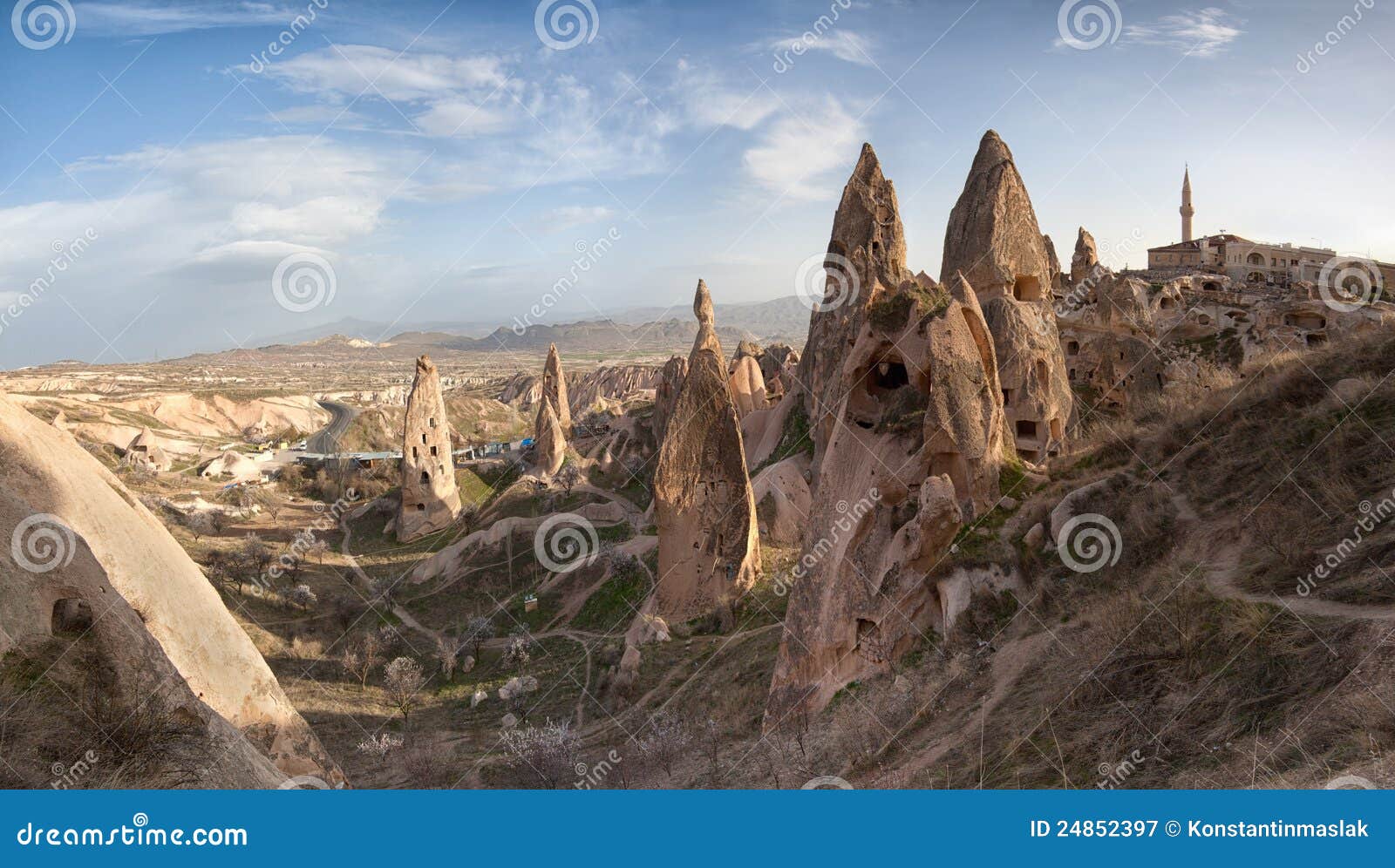 Cappadocia landscape stock image. Image of nature, ancient - 24852397
