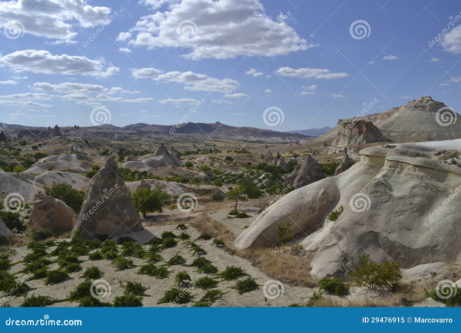Cappadocia landscape stock image. Image of holiday, formation - 29476915