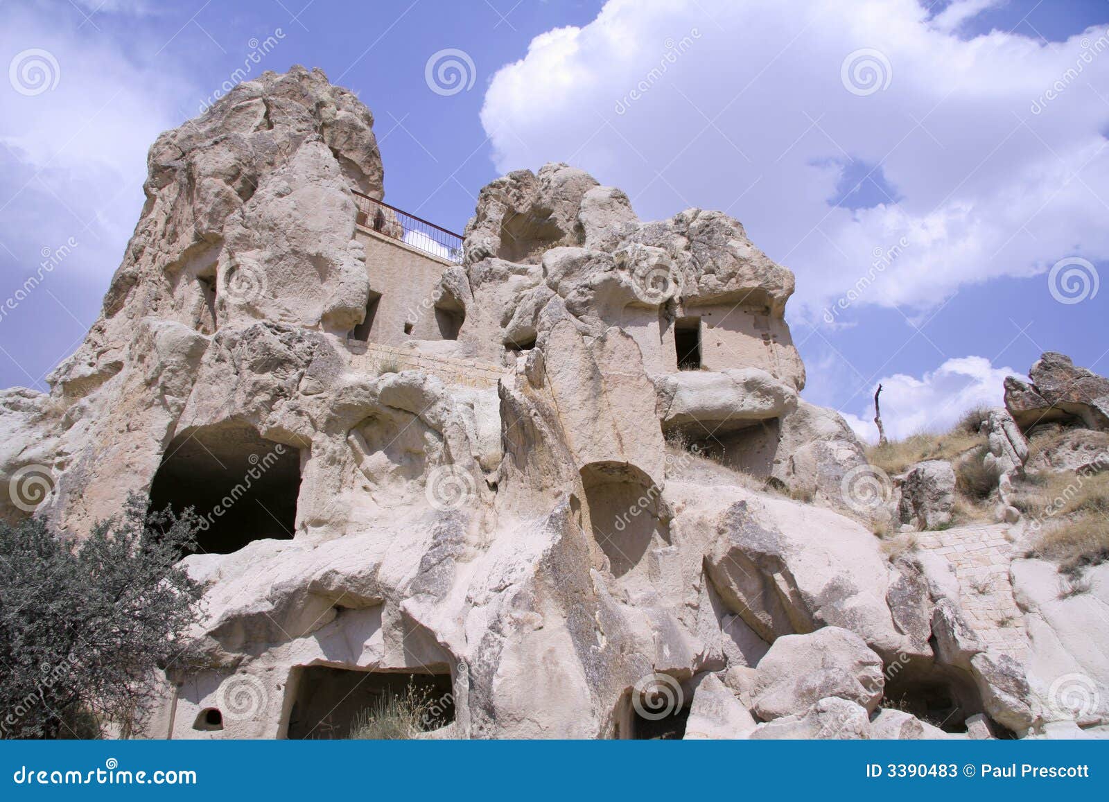 Cappadocia rock landscapes stock image. Image of landscape - 3390483