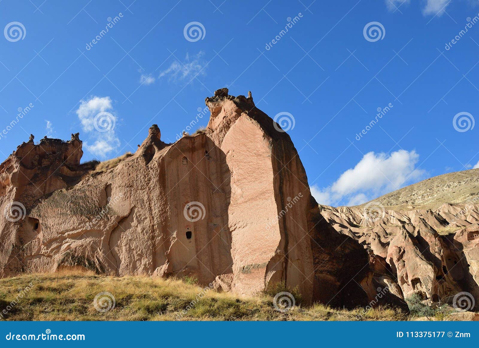Cappadocia scenery, Turkey stock image. Image of door - 113375177