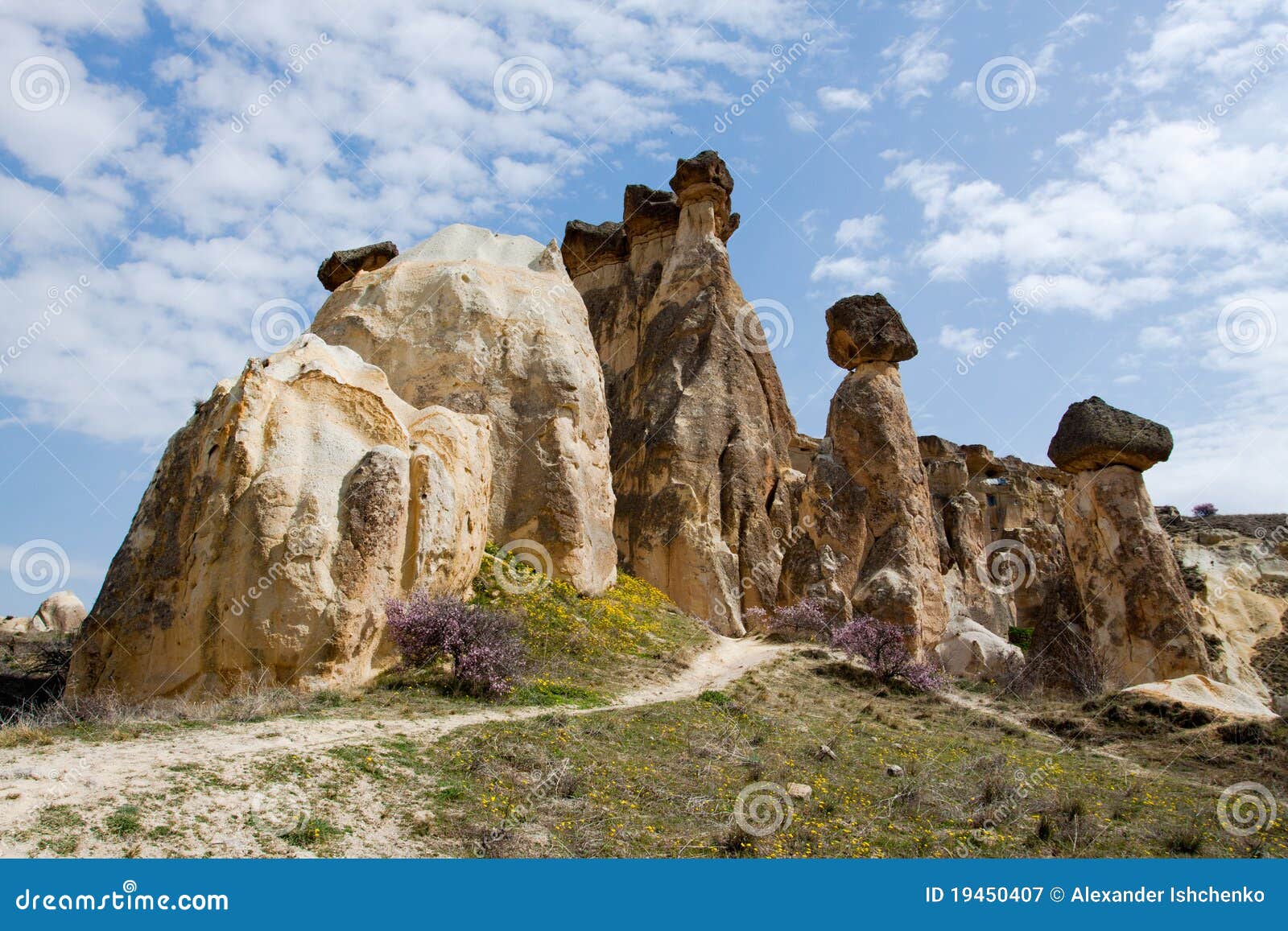 Cappadocia valley. stock image. Image of destination - 19450407