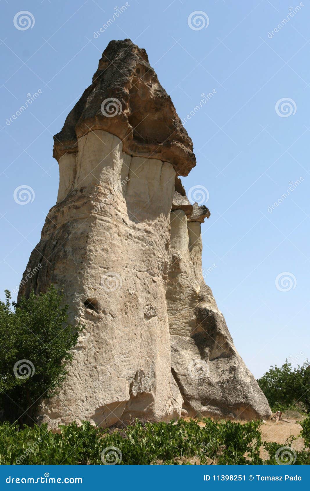 Cappadocian Creation stock image. Image of turkey, ruins - 11398251