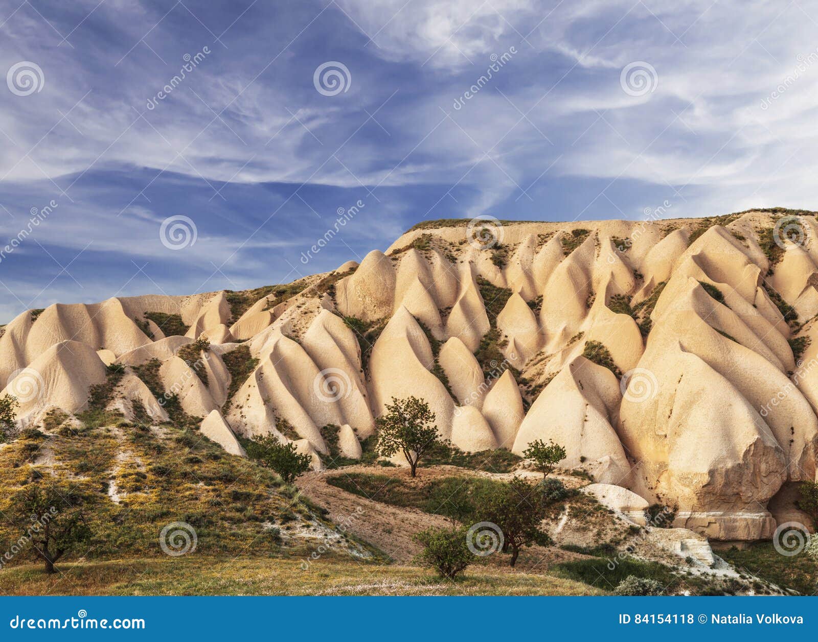 Cappadocian Landscape Pink Cliffs Stock Photos - Free & Royalty-Free ...