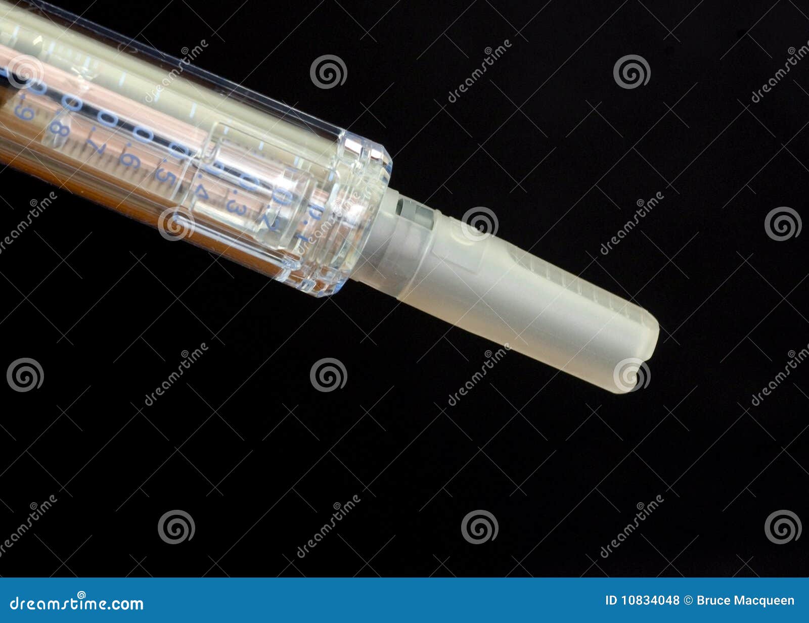 Capped Hypodermic Neddle stock photo. Image of needle - 10834048