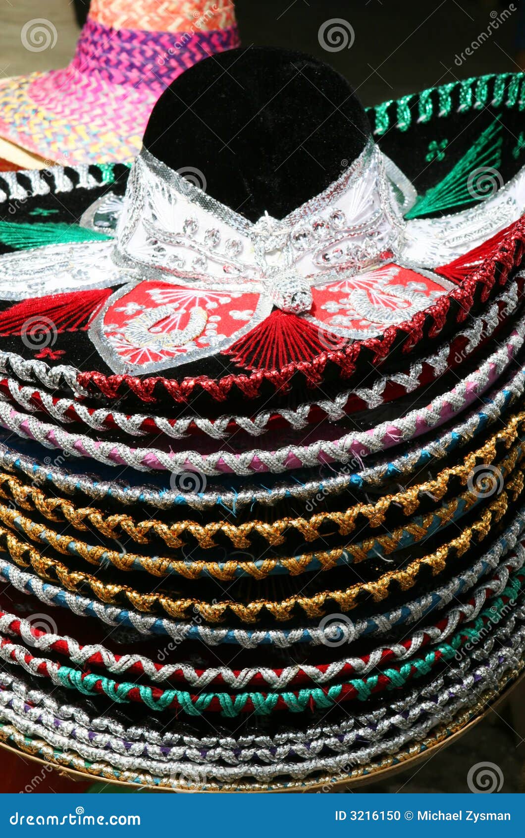 Cappelli messicani fotografia stock. Immagine di vendita - 3216150