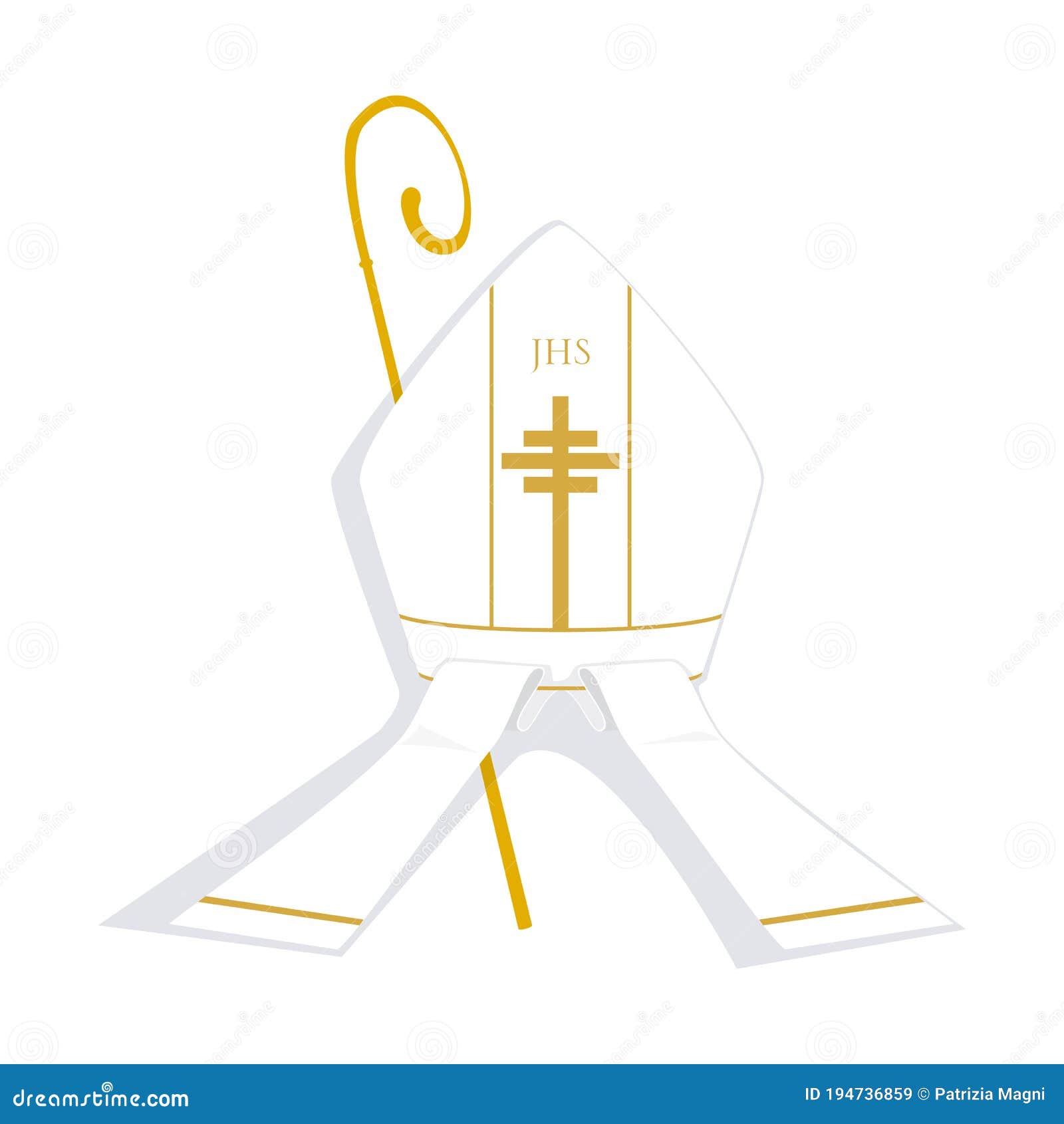 Episcopal Crosier Stock Illustrations – 2 Episcopal Crosier Stock ...