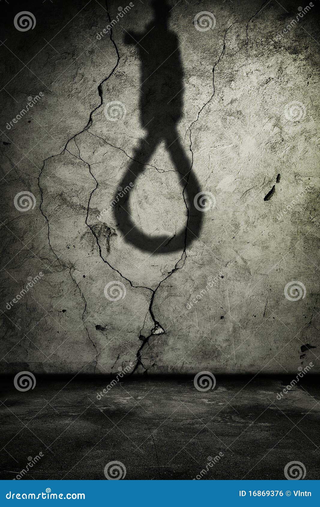 Cappio fotografia stock. Immagine di crepa, concreto - 16869376