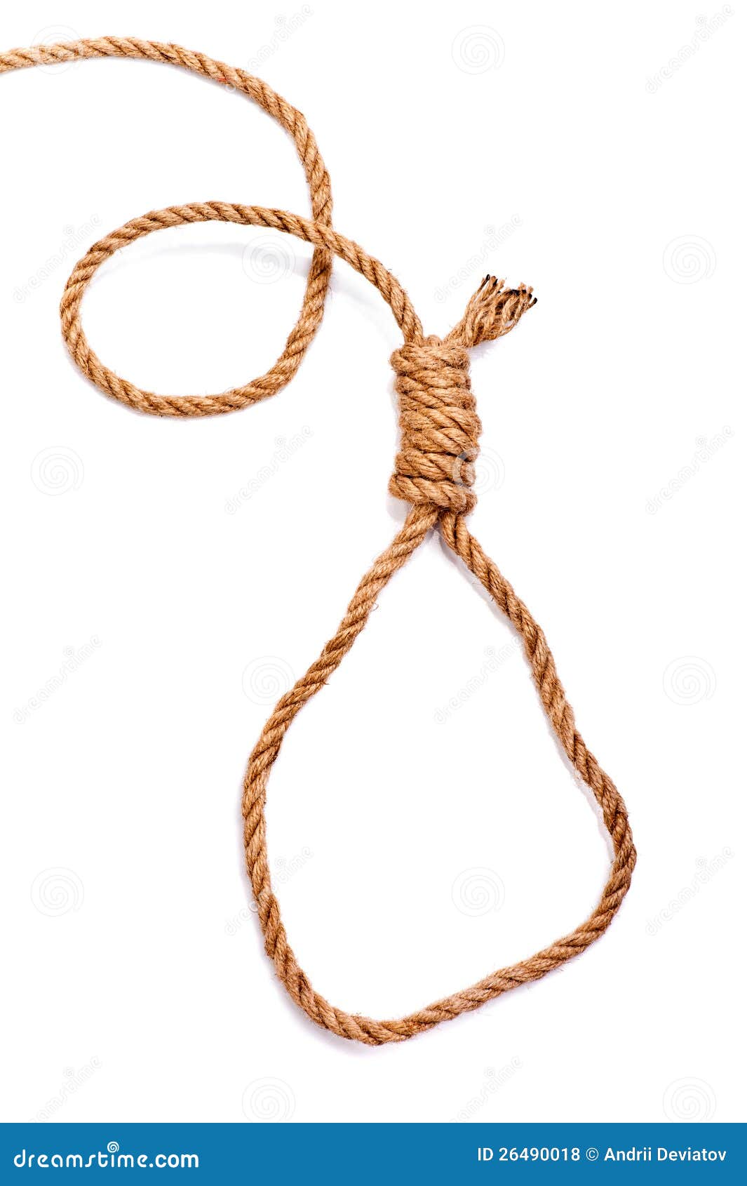 Cappio di suicidio fotografia stock. Immagine di criminale - 26490018