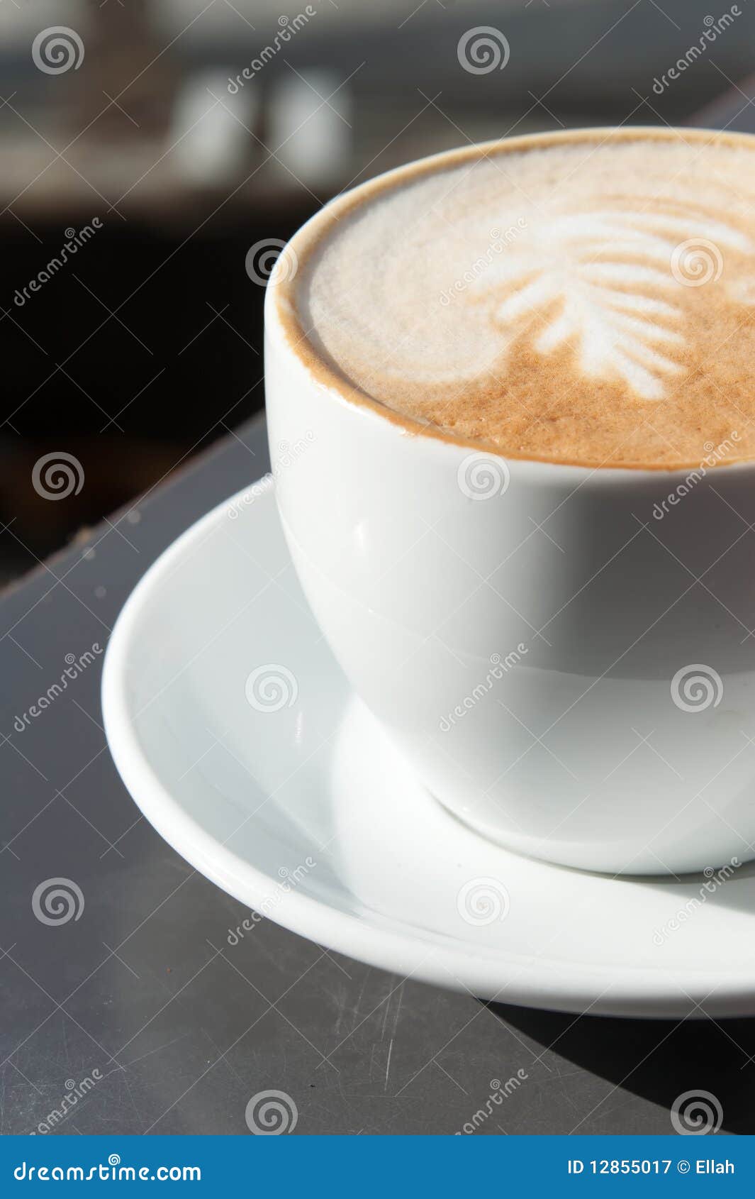Cappuccino stock image. Image of light, cafe, java, lunch - 12855017