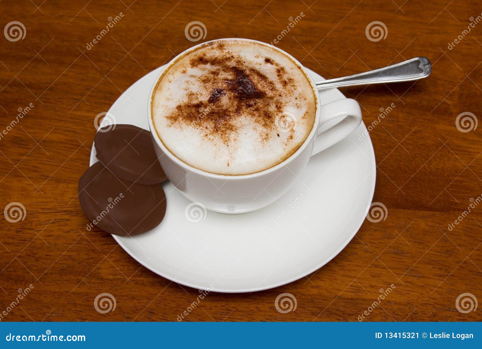 Cappuccino stock image. Image of espresso, breakfast - 13415321