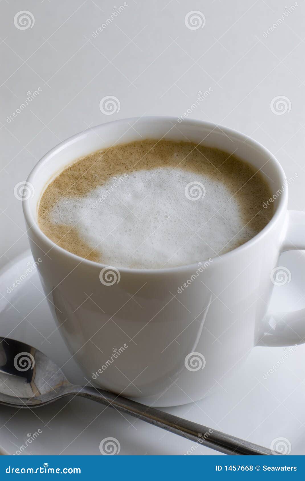 Cappuccino stock photo. Image of center, drinking, circle - 1457668